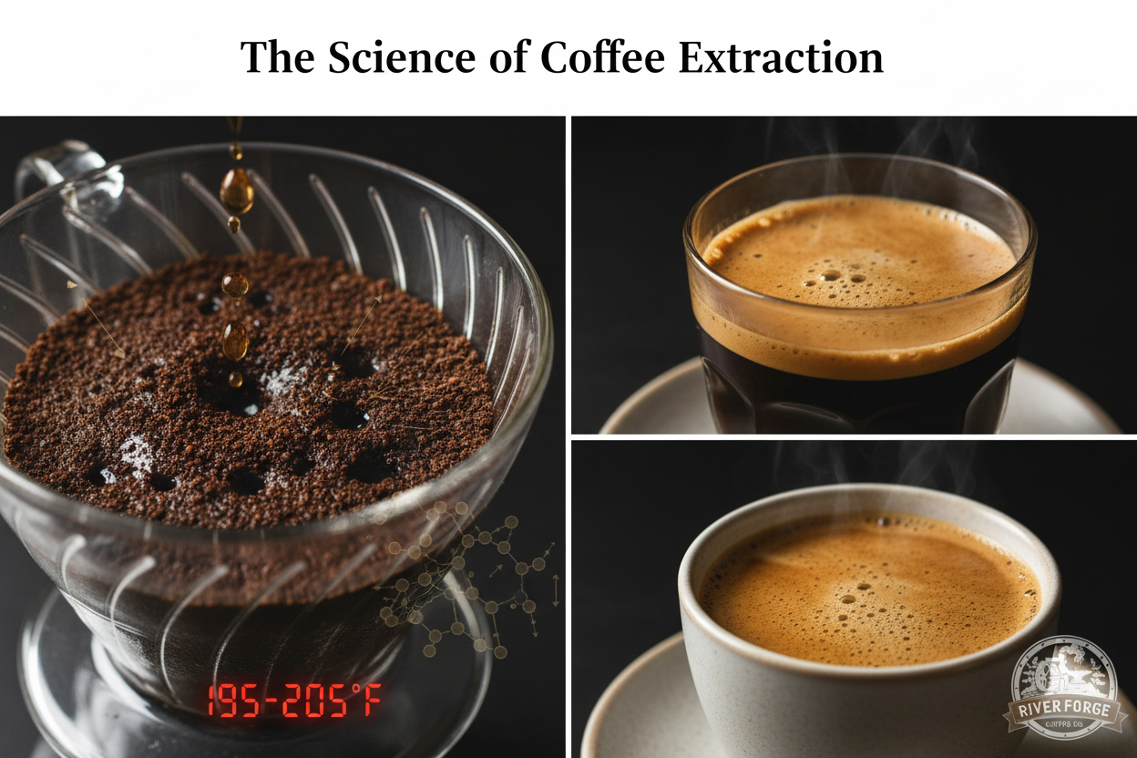The Science of Coffee Extraction: Perfect Brew Guide | River Forge ...